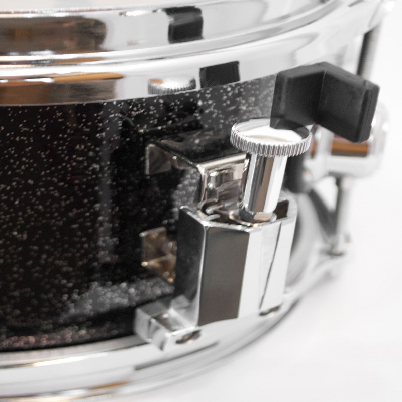 Elite Popcorn Snare Drum - Black Sparkle - Trixon - Acoustic Drum Sets ...