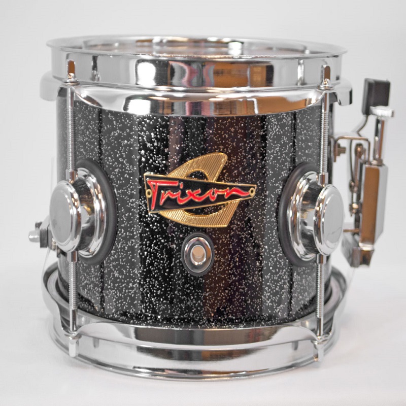 Elite Popcorn Snare Drum - Black Sparkle - Trixon - Acoustic Drum Sets ...