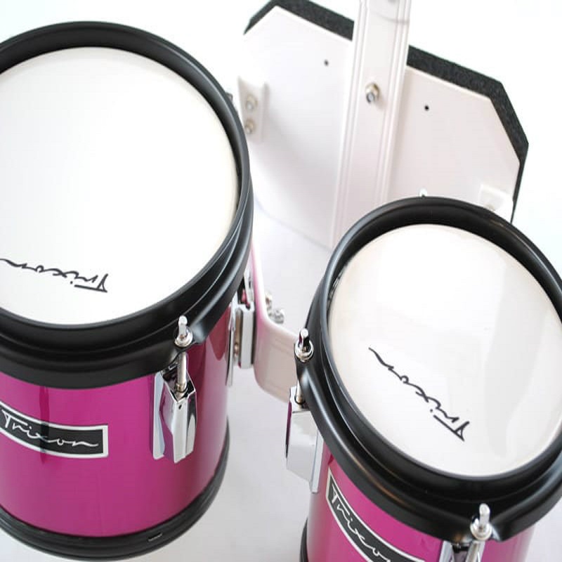 Junior Marching Toms - Set Of 2 - Pink With Carrier - Trixon - Acoustic ...