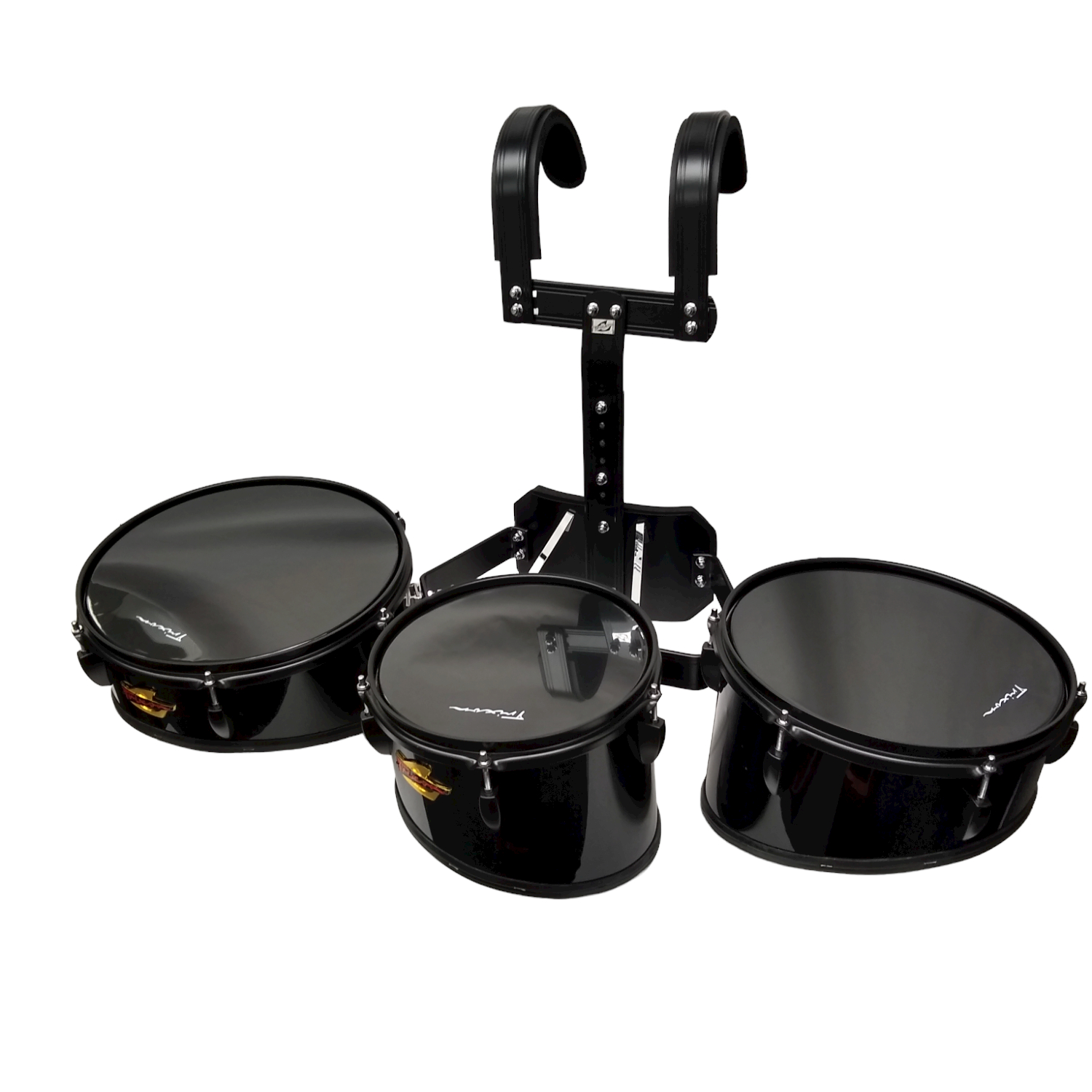Field Series III Marching Toms Set Of 3 Black - Trixon - Acoustic Drum ...