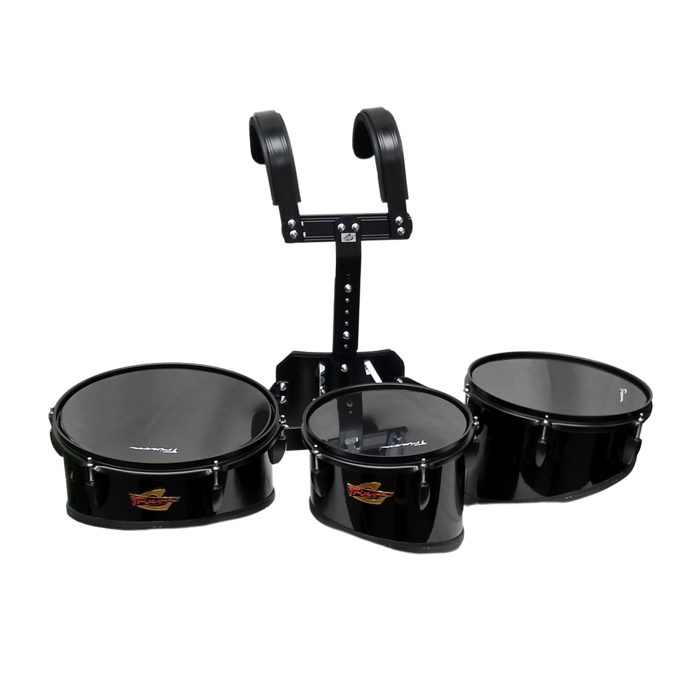 Field Series III Marching Toms Set Of 3 Black - Trixon - Acoustic Drum ...