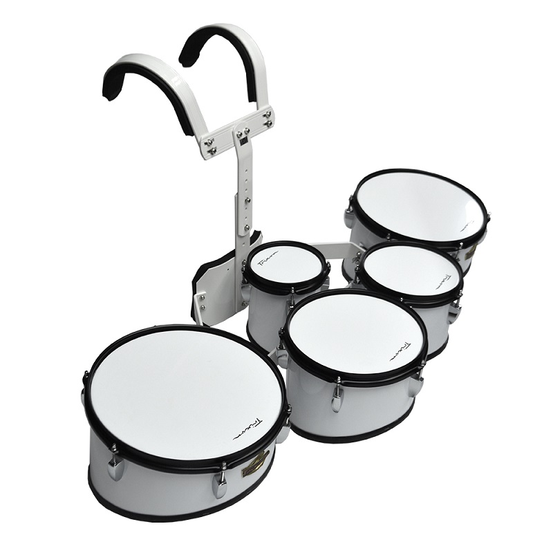 Field Series II Marching Toms - Set of 5 - White - Trixon - Acoustic ...