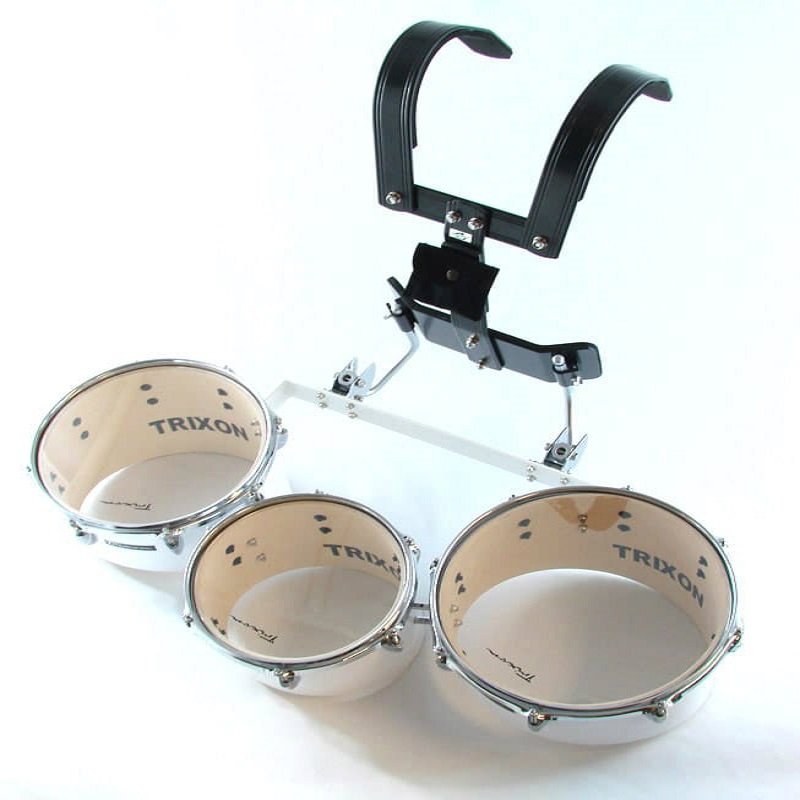 Field Series Tenor Marching Toms - Set Of 3 - White - Trixon - Acoustic ...