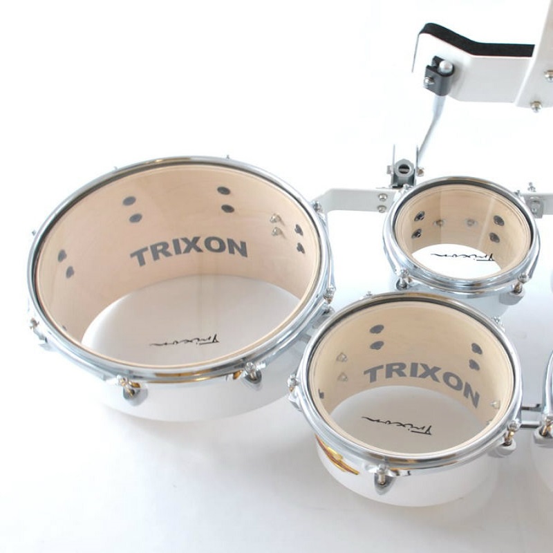 Field Series Tenor Marching Toms - Set Of 6 - White - Trixon - Acoustic ...